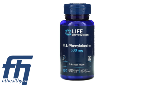 Life Extension D, L-Phenylalanine 500 mg Amino Acids 100 vcaps | Sports ...