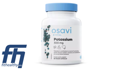 Osavi Potassium 300 mg 90 vcaps | Premium Supplements, Vitamins & Herbs ...