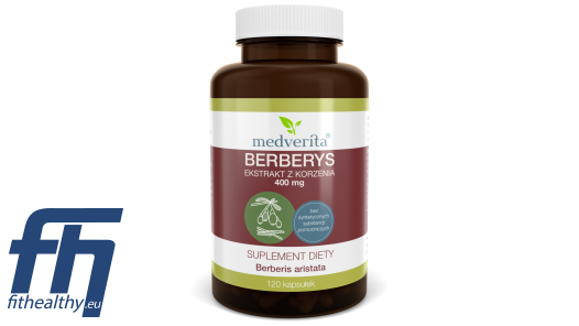 Medverita Barberry root extract 400 mg 120 caps | Premium Supplements ...