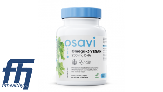 Osavi Omega-3 Vegan 250 mg DHA 60 vsoftgels | Sport Supplements