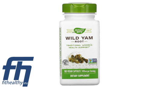 Nature's Way Wild Yam Root 425 mg 180 vcaps | Sport Supplements