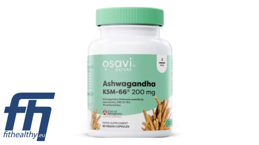 Osavi Ashwagandha KSM-66 200 mg 60 vcaps | Sports nutrition, food supplements, vitamins