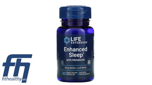 Life Extension Enhanced Sleep with Melatonin 30 vcaps | Sport Supplements