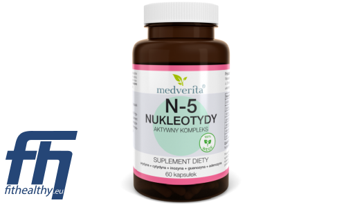 Medverita N-5 nucleotides active complex Amino Acids 60 caps | Premium ...