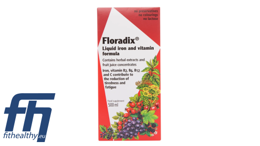 Floradix Iron and vitamins 500 ml | Sports nutrition, food supplements ...