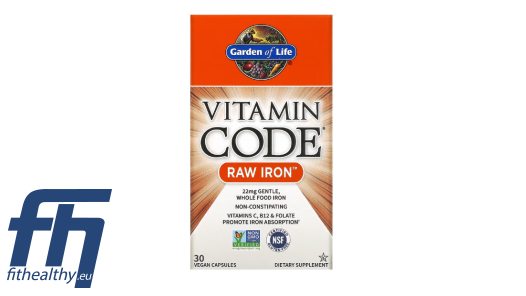Garden of Life Vitamin Code RAW Iron 30 vcaps | Sport Supplements
