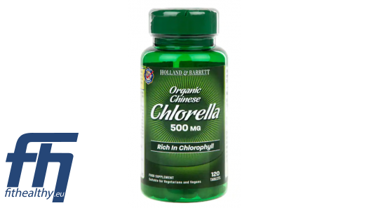 Holland & Barrett Chlorella Rich in Chlorophyll 500 mg 120 tab ...