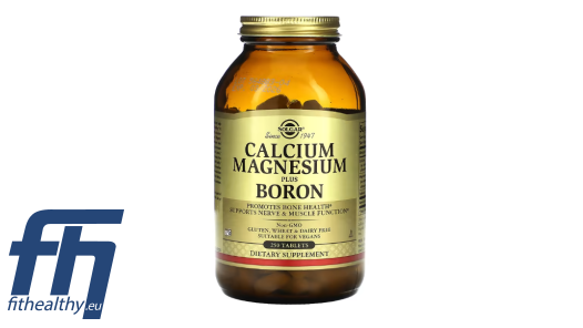 Solgar Calcium Magnesium plus Boron 250 tab | Premium Supplements ...
